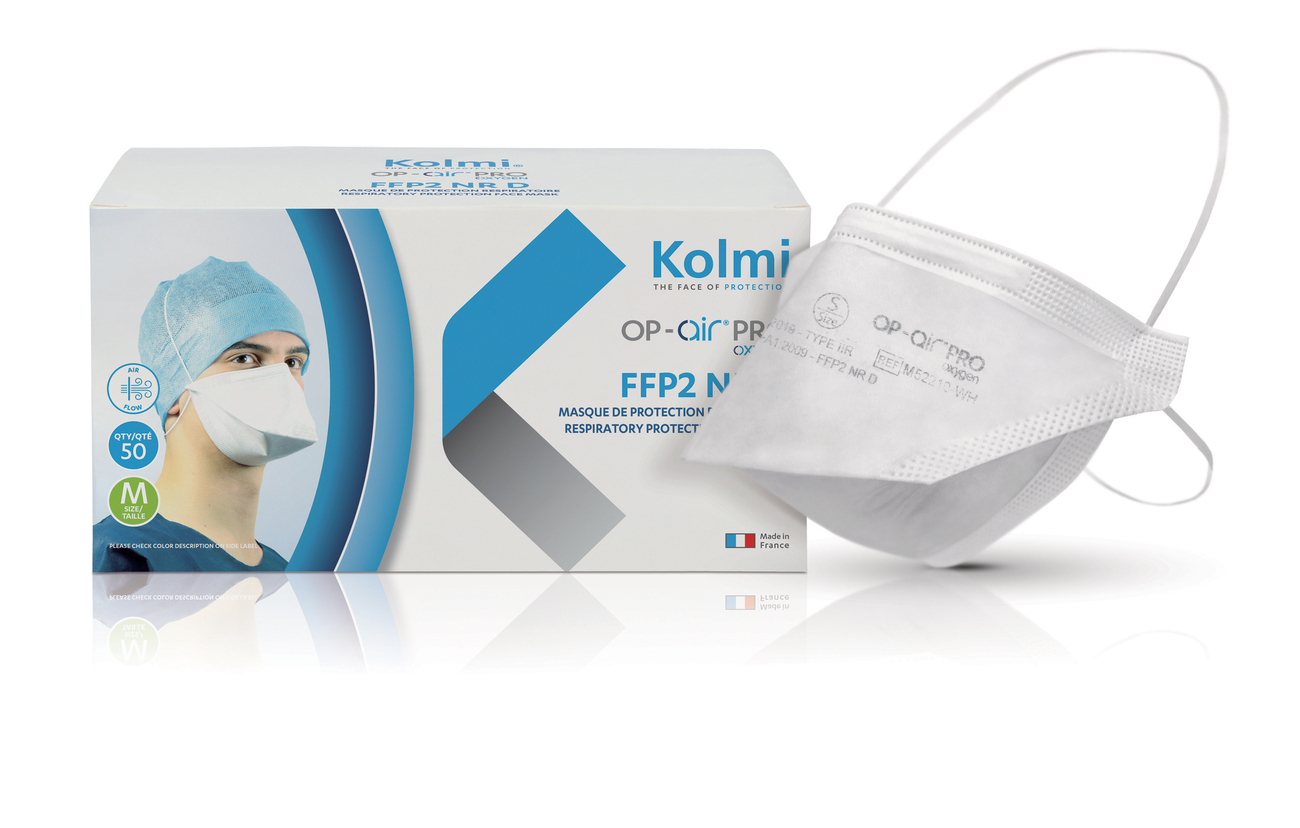 Kolmi OP Air Pro FFP2 Respiratory Protection Mask - Individual Pack | A ...